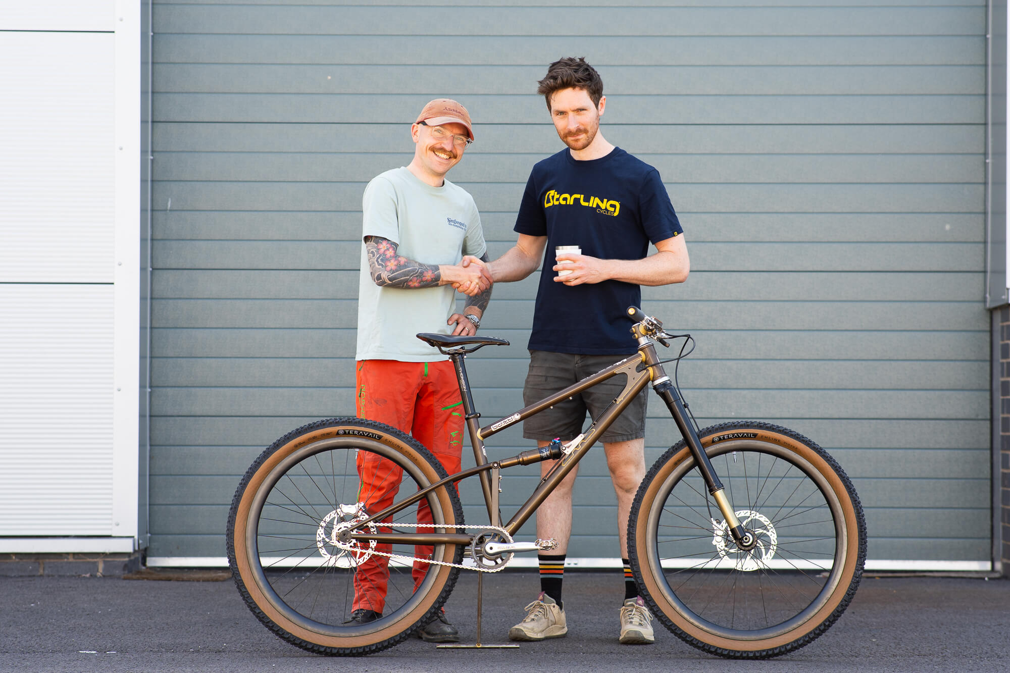 Drew’s Custom Beady Little Eye - Starling Cycles